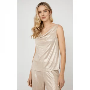 Frank Lyman Glamorous Sleeveless Metallic Pullover Style 258280 - Helen ...